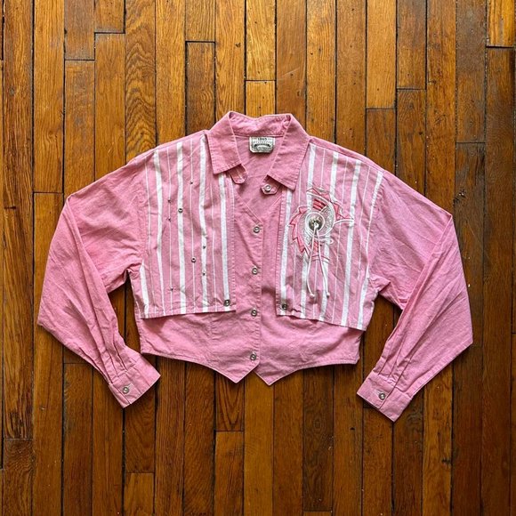 American Vintage | Tops | Vintage 849 Authentic Ranchwear Women Pink ...